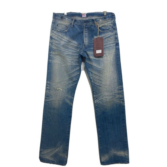 PRPS | Jeans | Prps 36 Barracuda Japanese Vintage Selvedge Denin Jeans P53p8x Missing Buttom ...